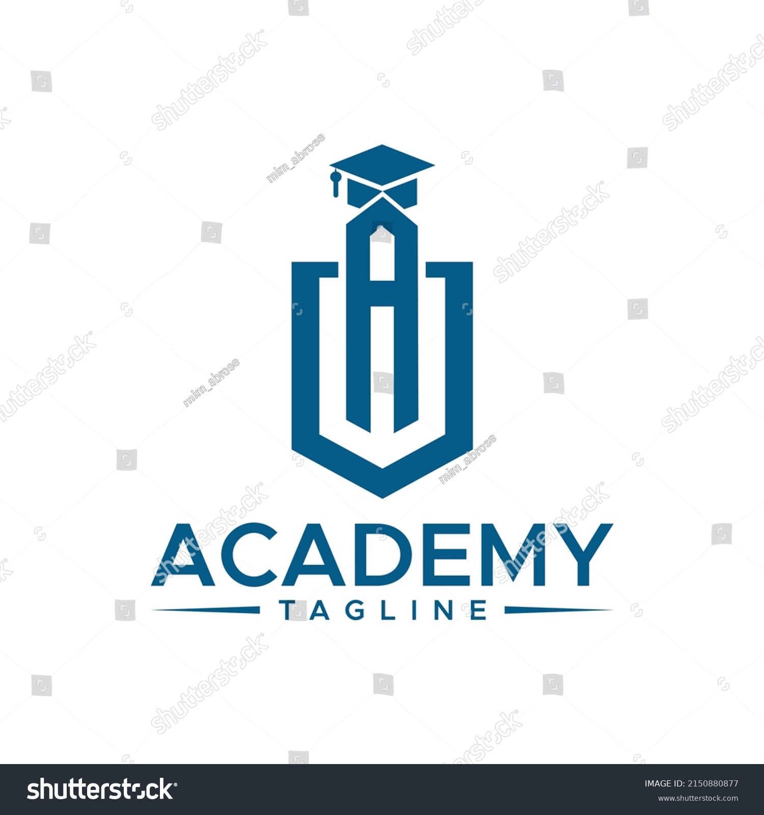 Education logo design Academy logo elegant nice and simple_站酷海洛_正版图片_视频 ...