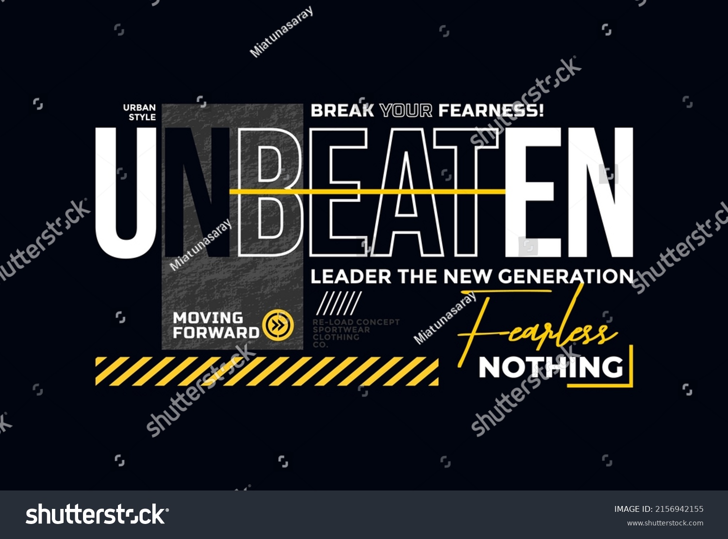 Unbeaten fearless nothing modern and stylish motivational quotes ...
