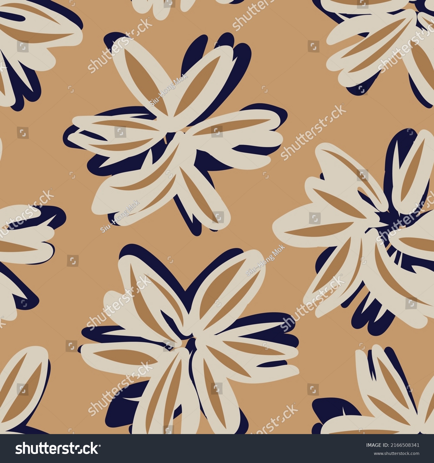 Floral seamless pattern background for fashion textiles graphics ...