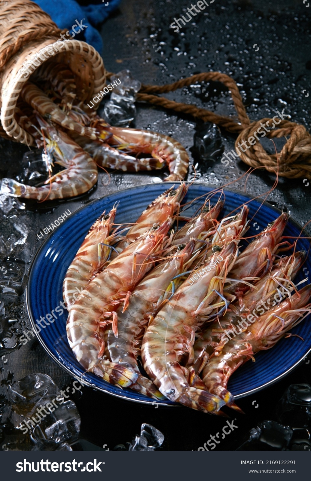 Fresh wild seafood ingredients shrimp_站酷海洛_正版图片_视频_字体_音乐素材交易平台_站酷旗下品牌