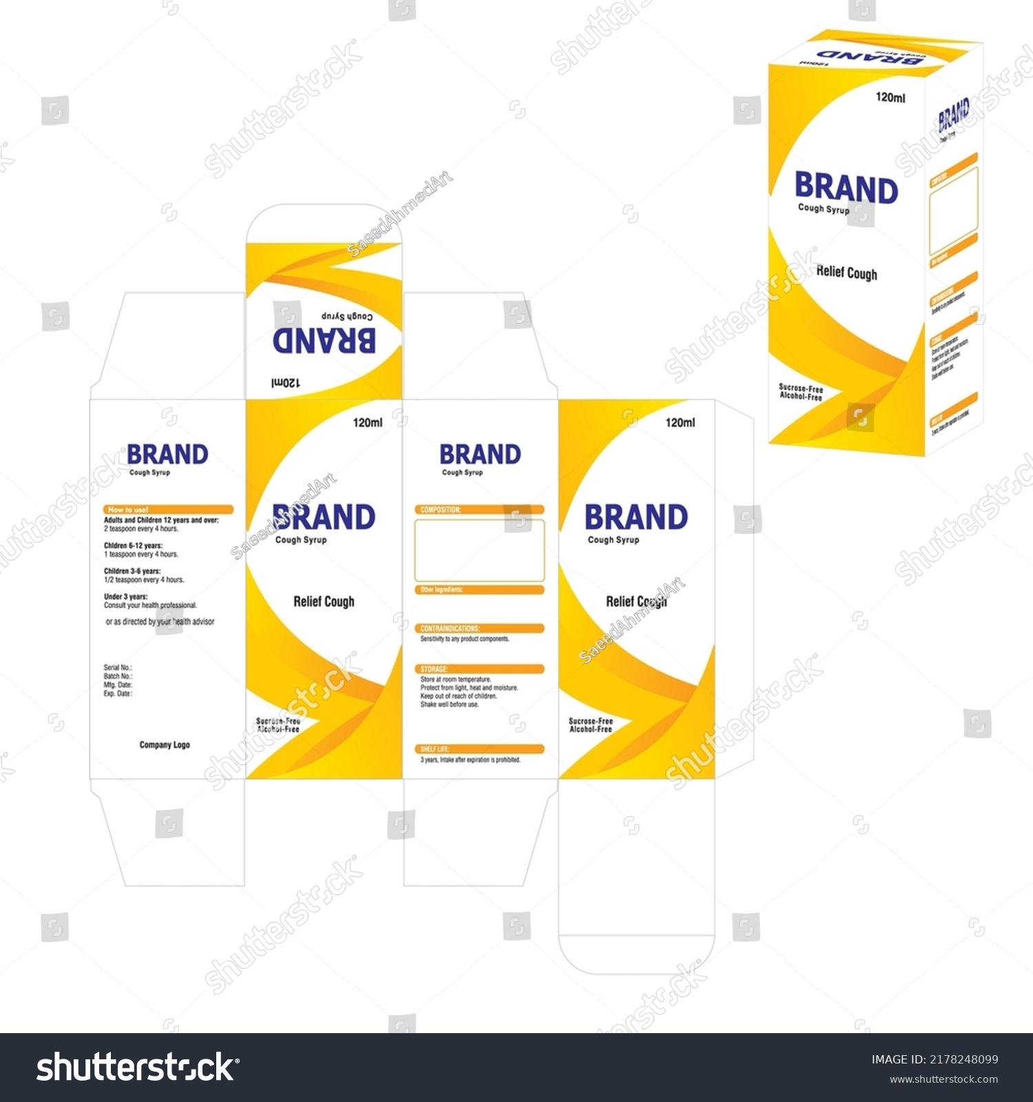 cough syrup packaging Cough Syrup Box_站酷海洛_正版图片_视频_字体_音乐素材交易平台_站酷旗下品牌