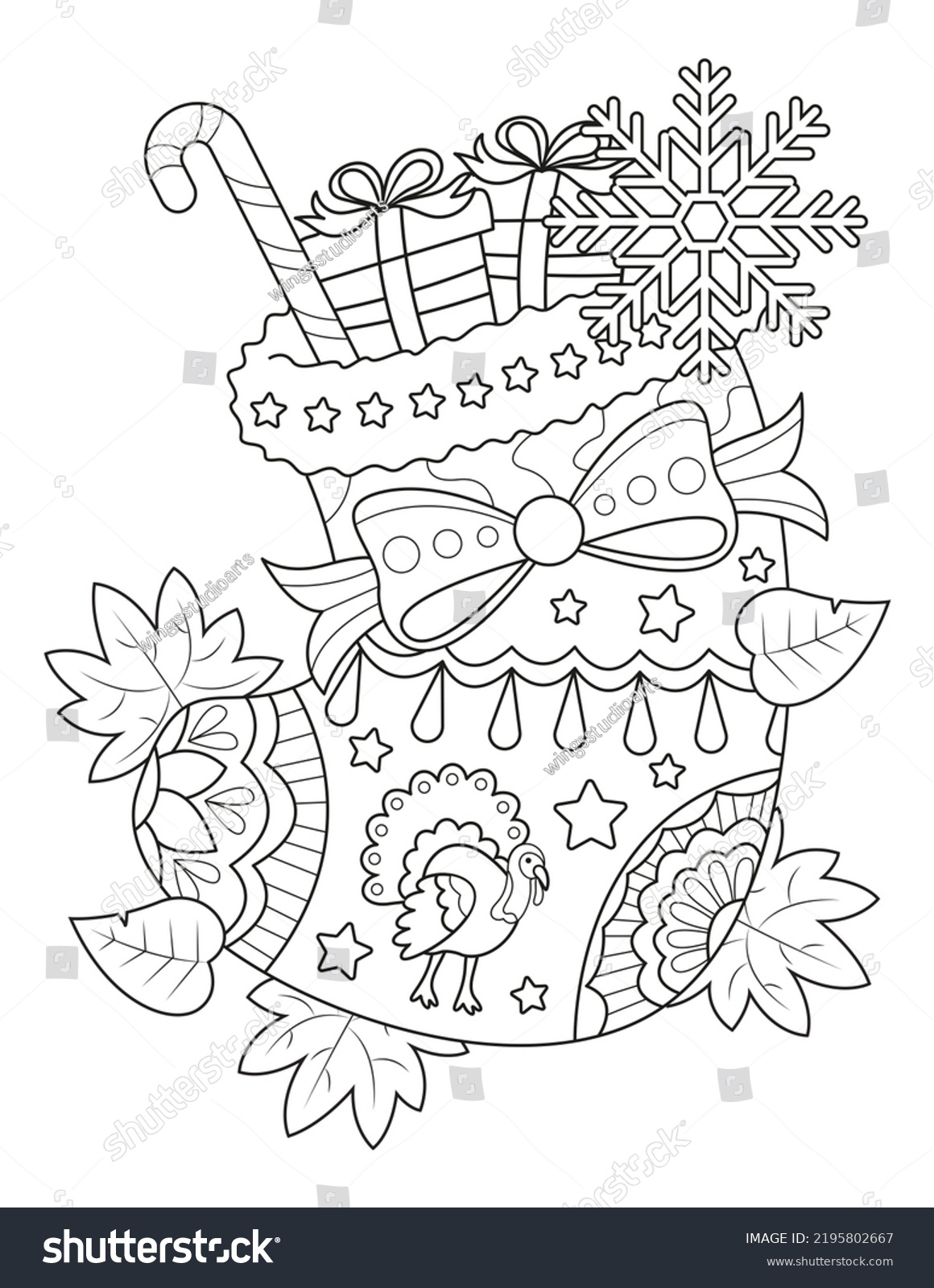 Christmas adult coloring book pages Adult coloring pages Christmas ...