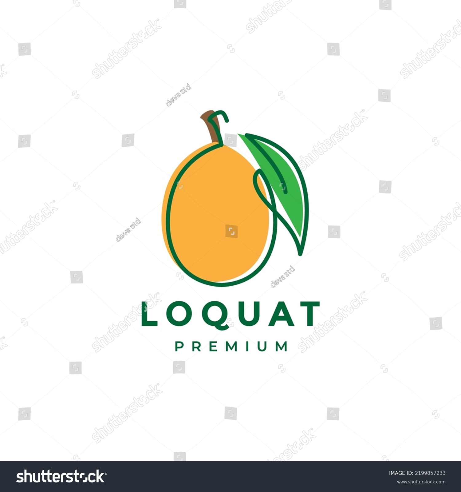 abstract fruit loquat logo design_站酷海洛_正版图片_视频_字体_音乐素材交易平台_站酷旗下品牌