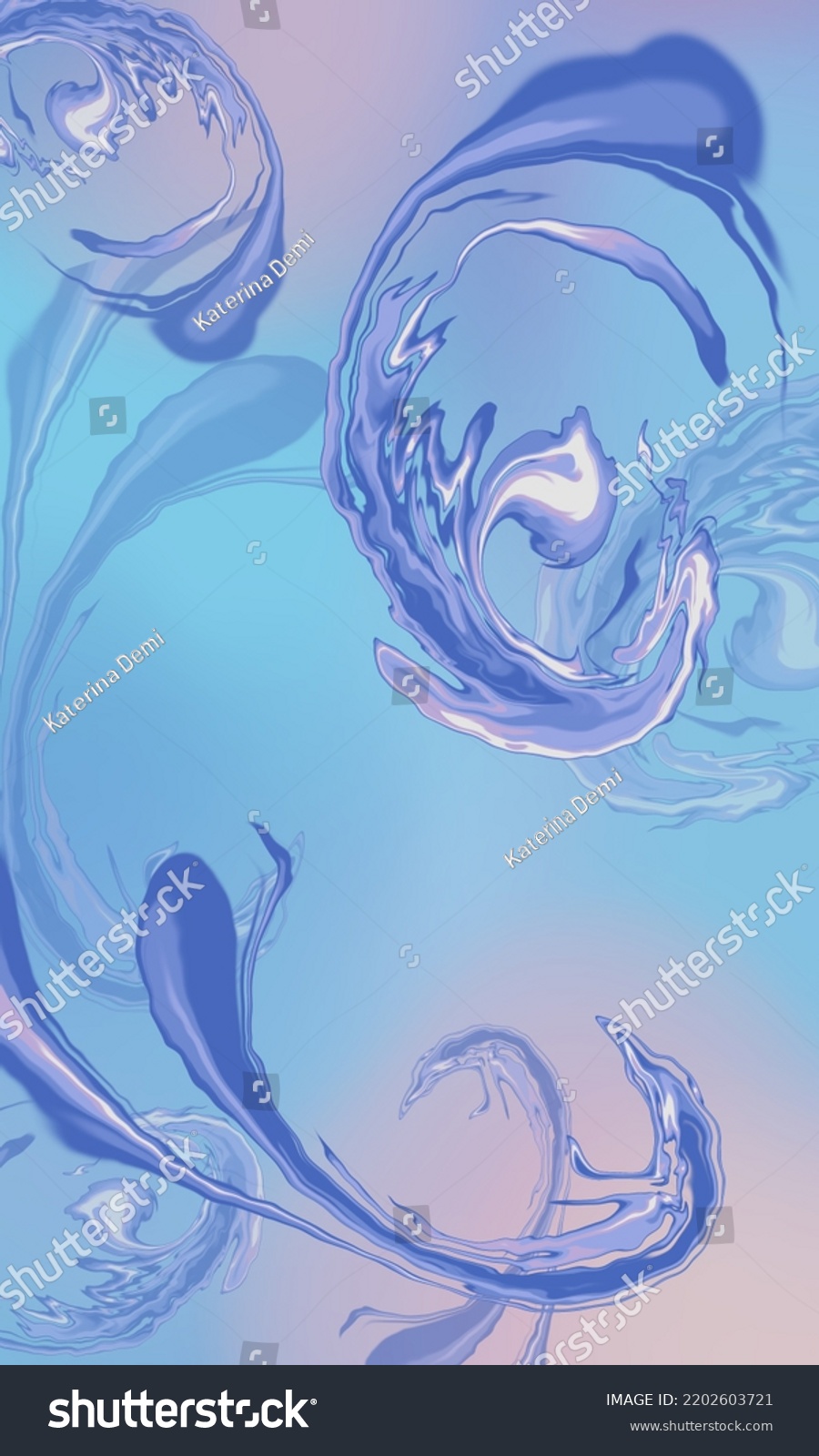 Abstract rainbow flow background. The waveform. Modern abstract design ...