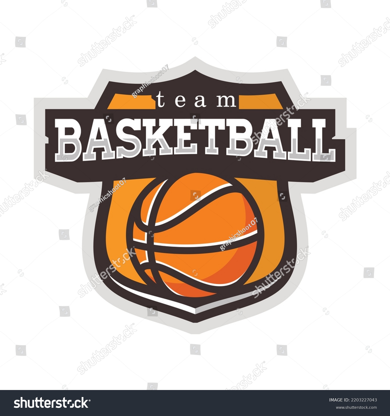 Abstract Basketball logo design and symbol art_站酷海洛_正版图片_视频_字体_音乐素材交易平台 ...