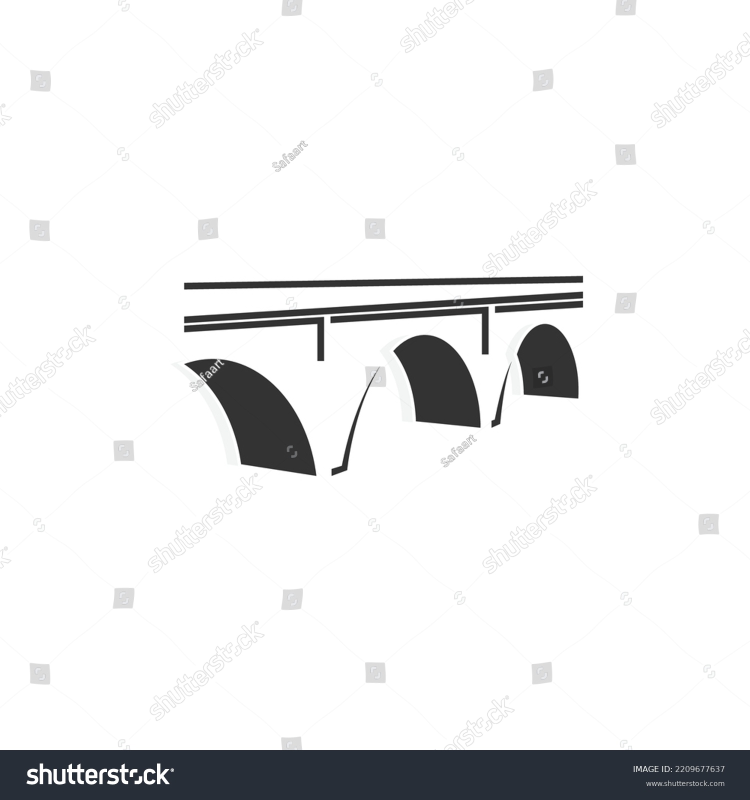 old bridge logo design creative vector design inspiration for any ...