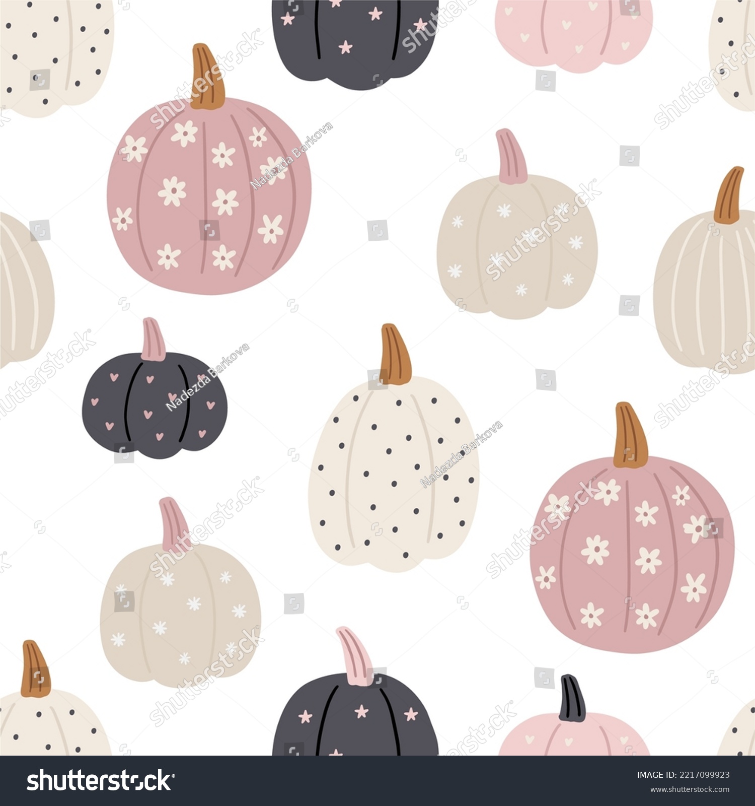 Boho Halloween - vector illustration in flat style. Autumn macrame ...