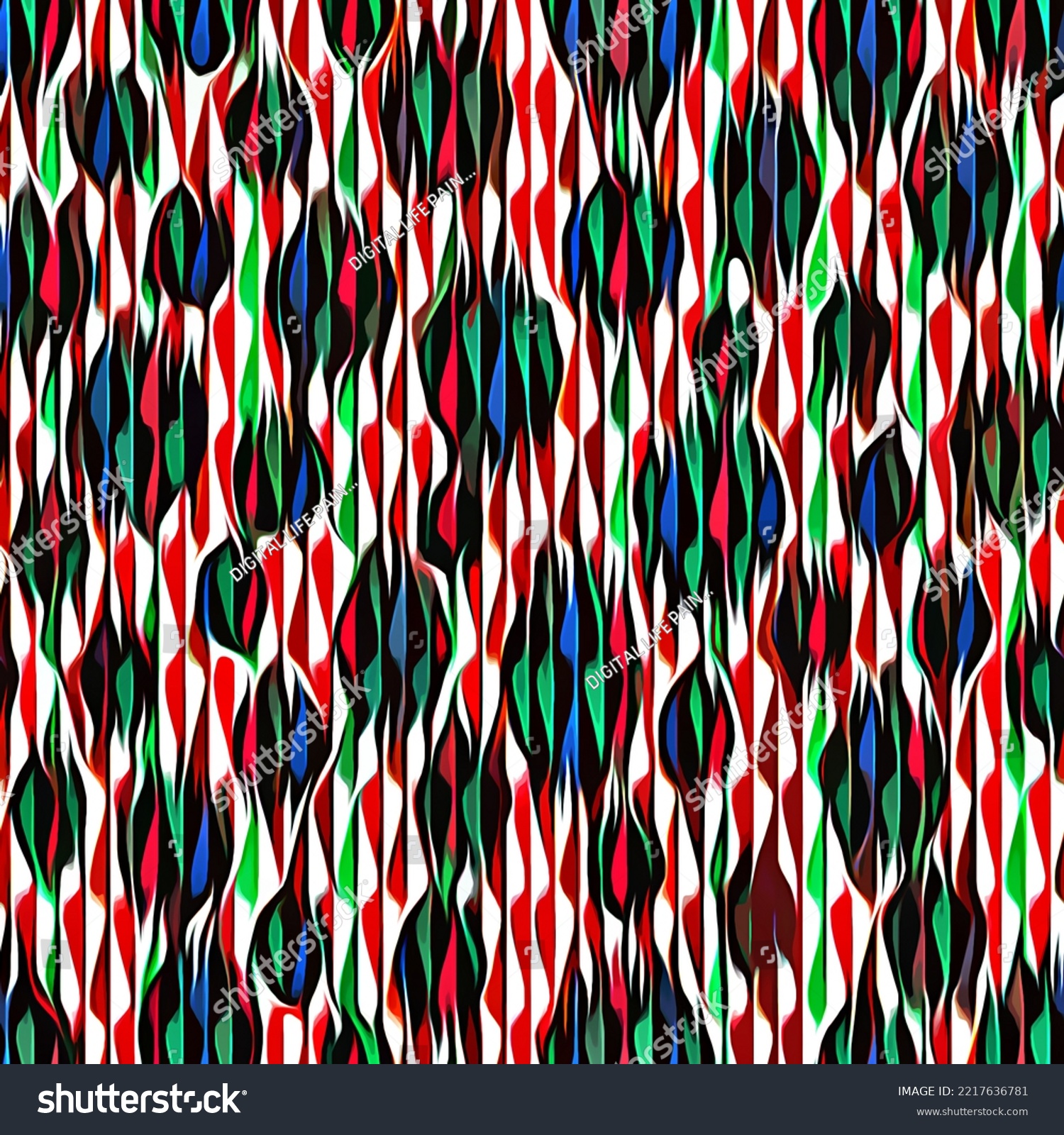 Textile and wallpaper seamless patterns. A printable digital ...
