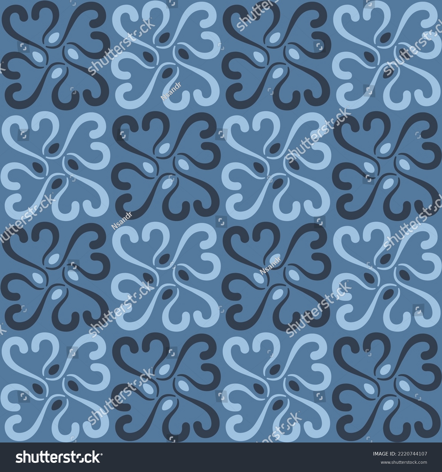 Seamless swirl pattern for prints textile web advertising and any ...