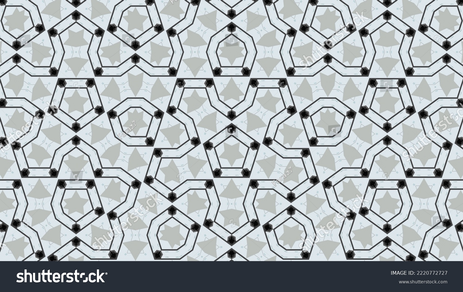 Beautiful symmetrical pattern wallpaper textile design_站酷海洛_正版图片_视频_字体 ...