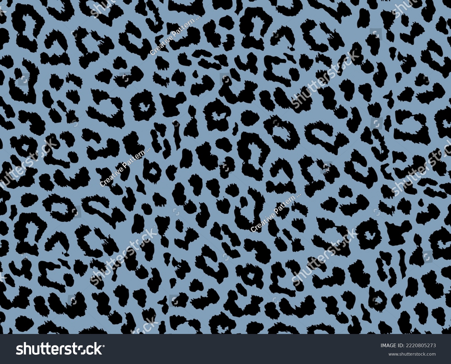 Seamless leopard pattern animal print._站酷海洛_正版图片_视频_字体_音乐素材交易平台_站酷旗下品牌