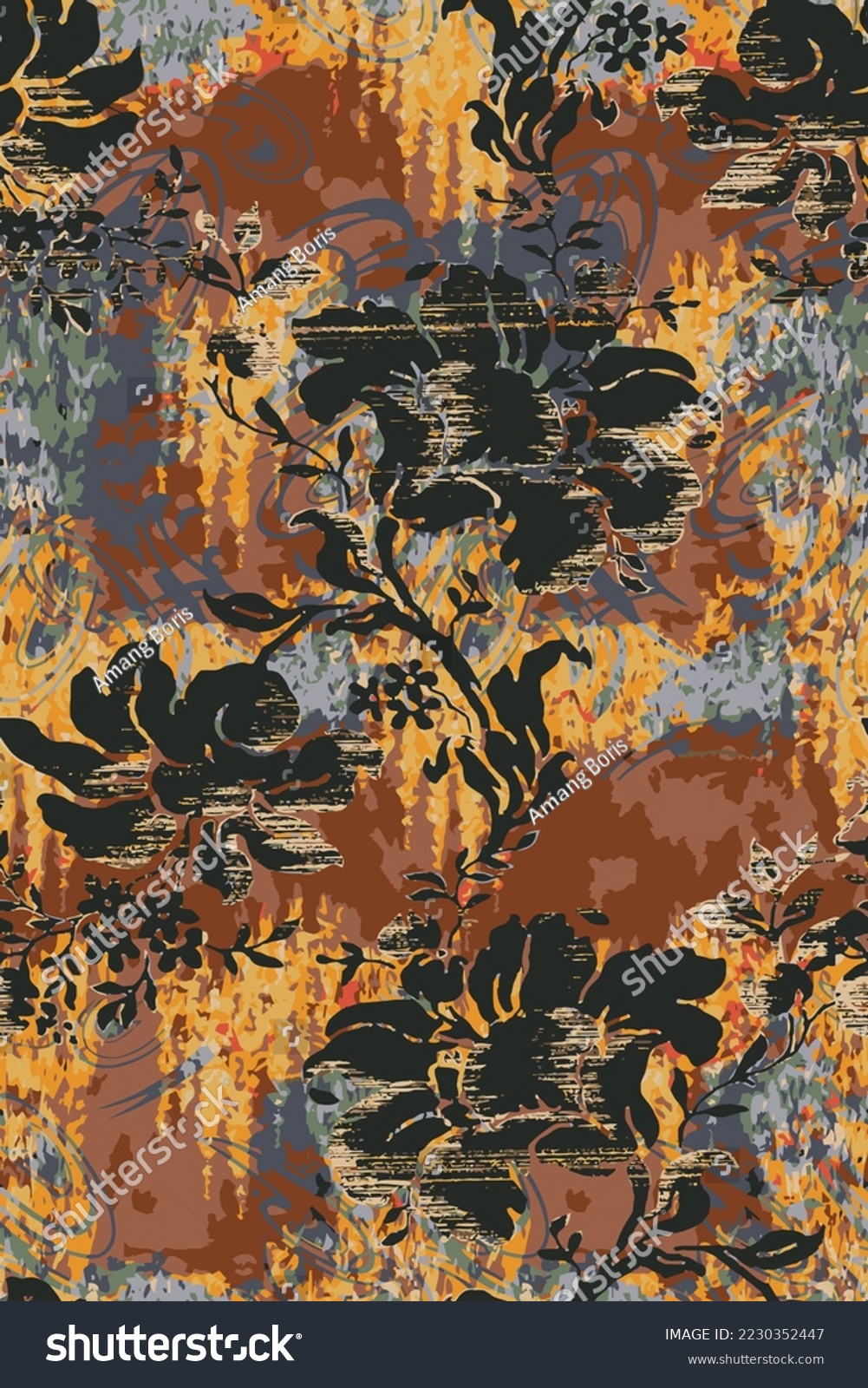 design textile flower abstract vector background_站酷海洛_正版图片_视频_字体_音乐素材交易 ...