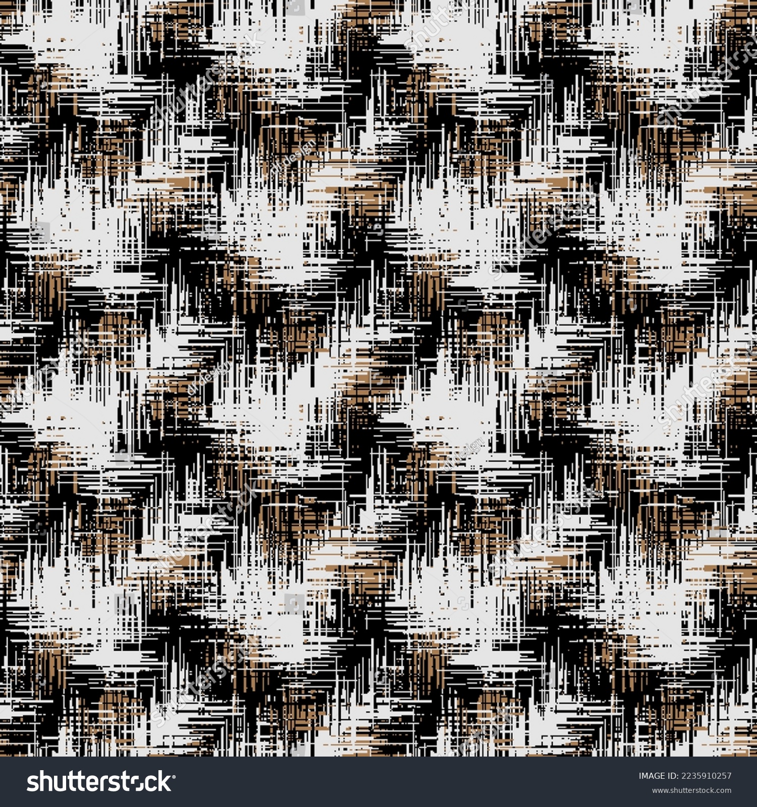 Original new geometric pattern designs and brush effect pattern._站酷海洛 ...