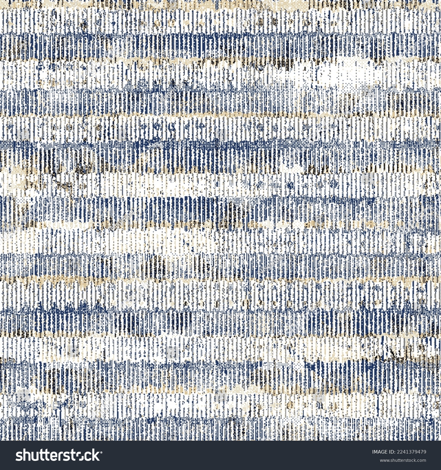 Seamless pattern. Modern stylish abstract texture. Geometric brush ...