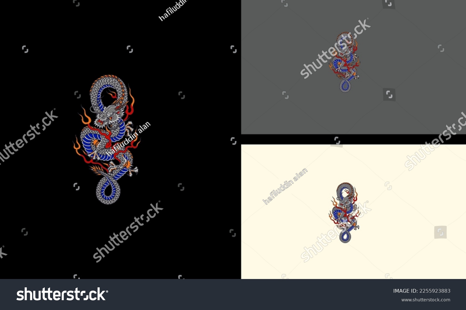 dragon flying vector illustration mascot design_站酷海洛_正版图片_视频_字体_音乐素材交易 ...