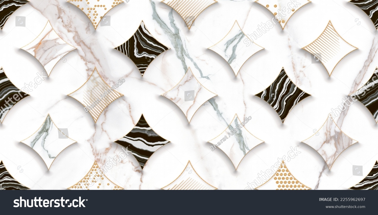 3d Seamless Ceramic Wall tiles design Texture Wallpaper design Pattern ...