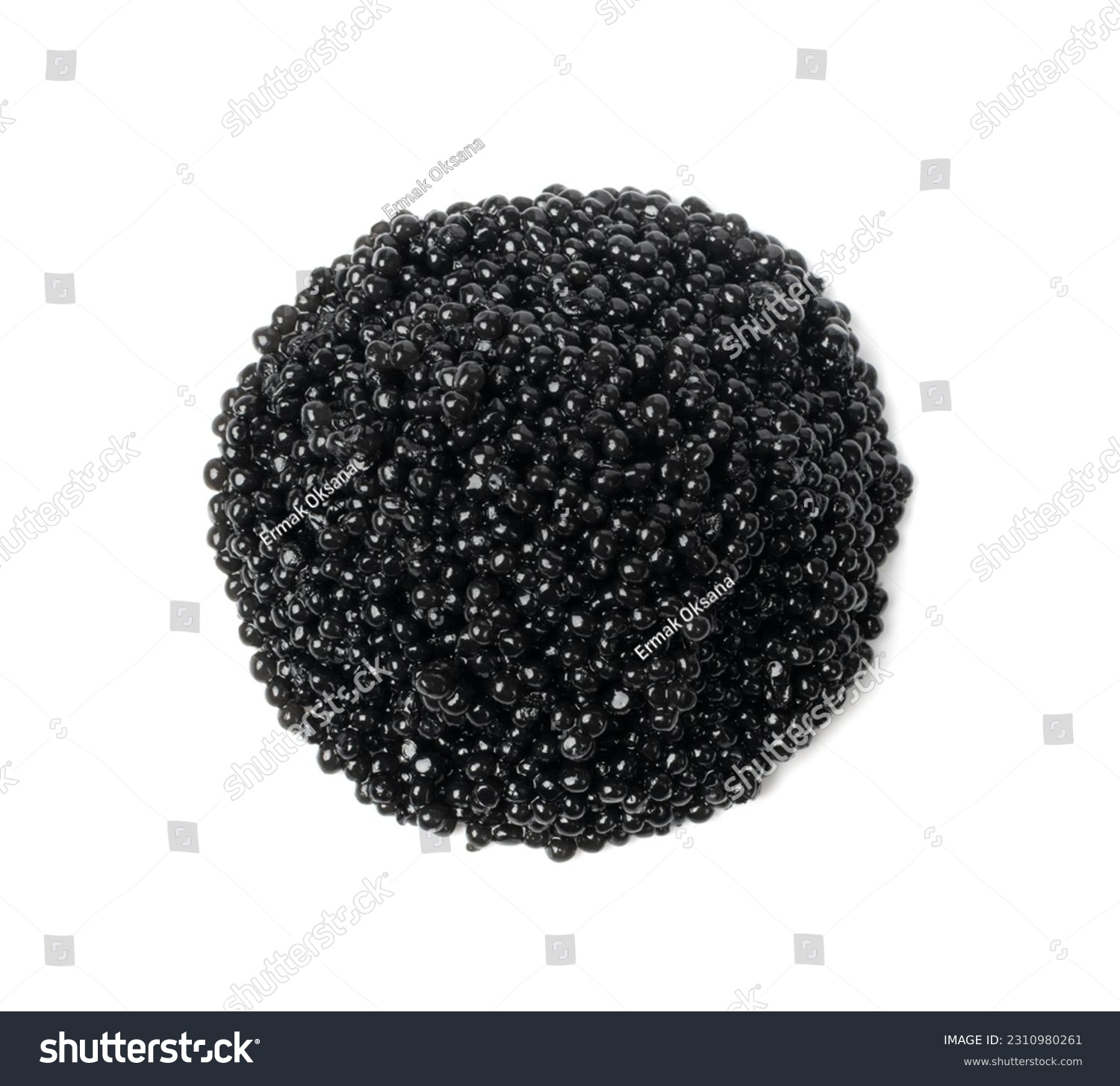 Black Caviar Isolated Sturgeon Sevruga Beluga Caviare Luxury Seafood ...
