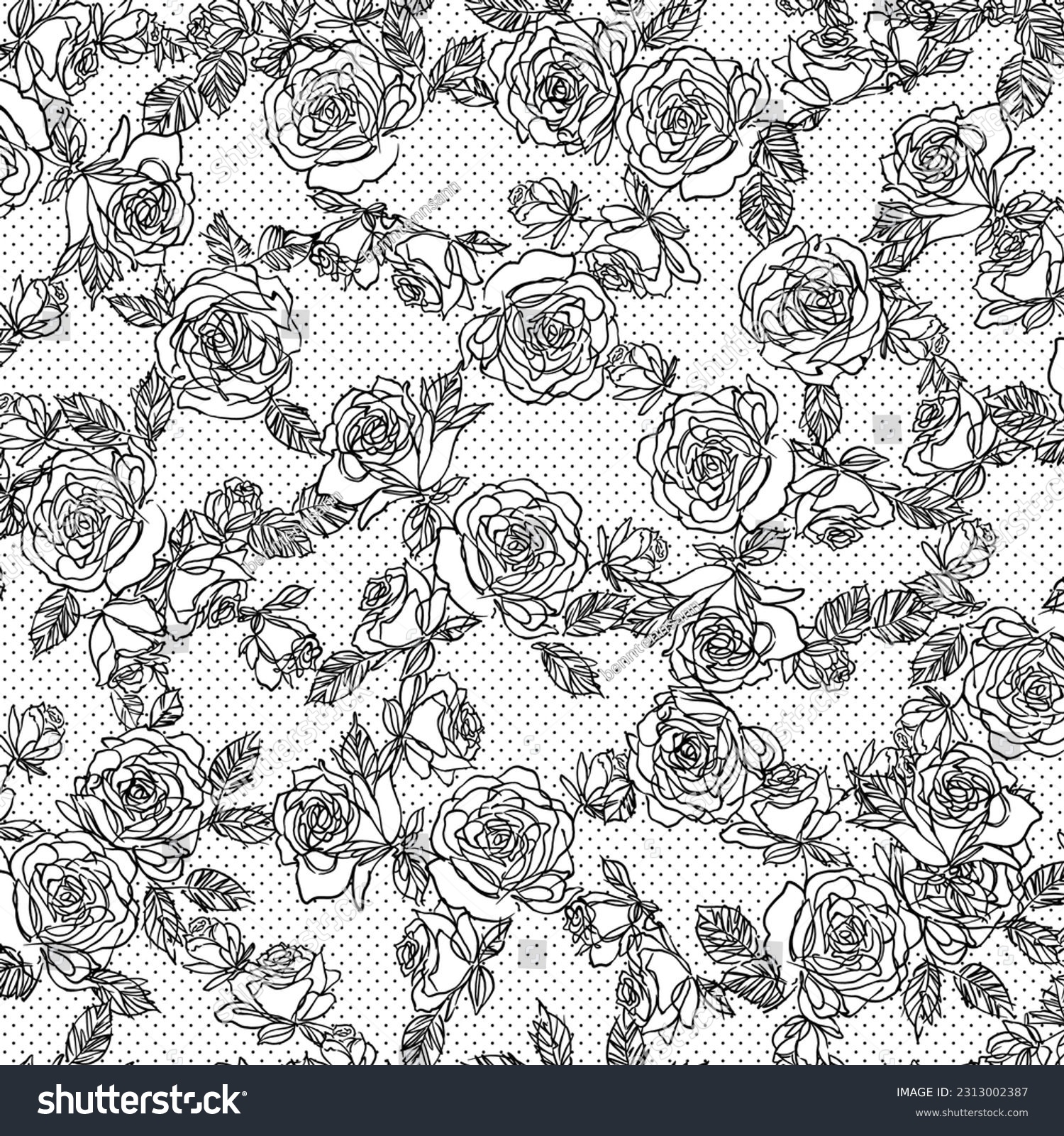 Beautiful floral pattern perfect for textile design _站酷海洛_正版图片_视频_字体_音乐 ...