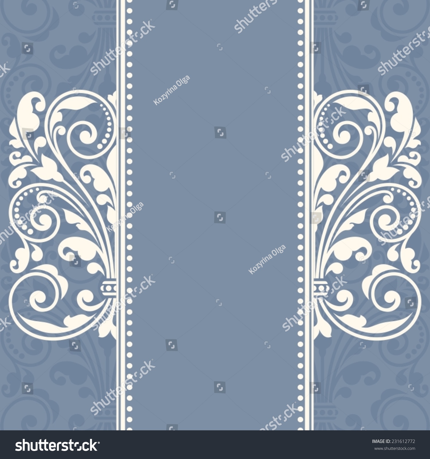 Floral pattern for invitation or greeting card._站酷海洛_正版图片_视频_字体_音乐素材交易 ...