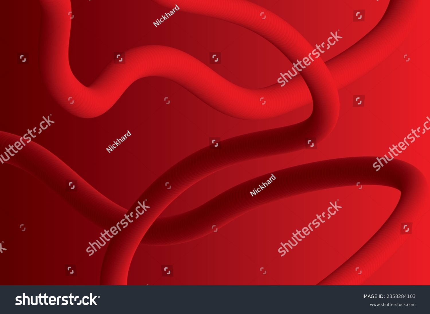This is a Background 3D Red Colour vector art Design_站酷海洛_正版图片_视频_字体_音乐 ...