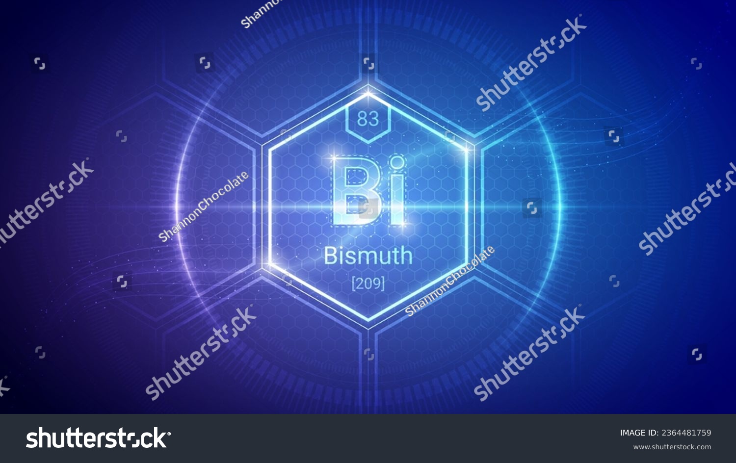 Bismuth (Bi) (083) Post-Transition Metal - Fundamental Element ...