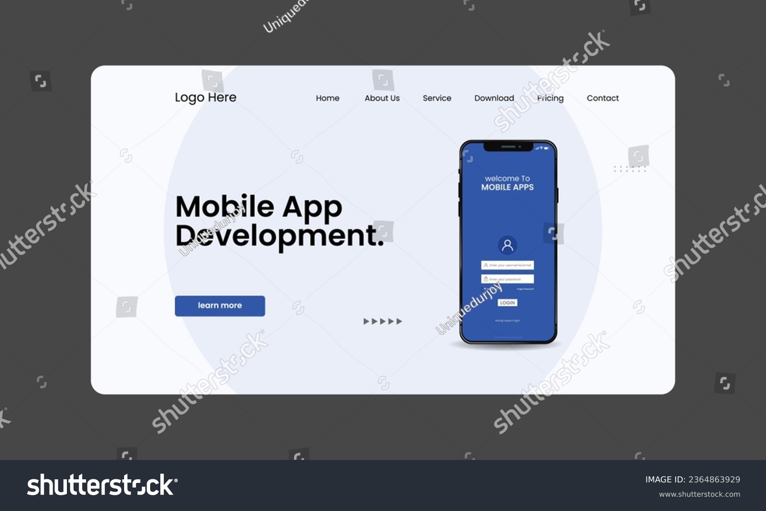 mobile app website landing page design _站酷海洛_正版图片_视频_字体_音乐素材交易平台_站酷旗下品牌