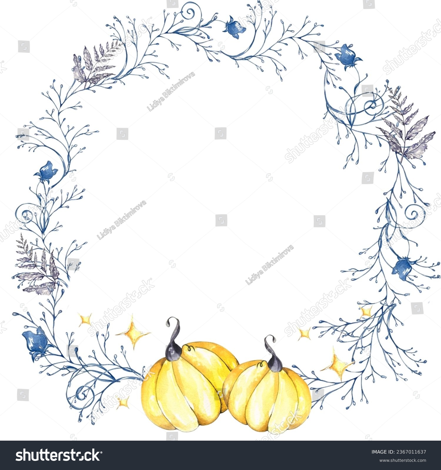 Watercolor hand painted books illustration. Wizard concept. Halloween ...