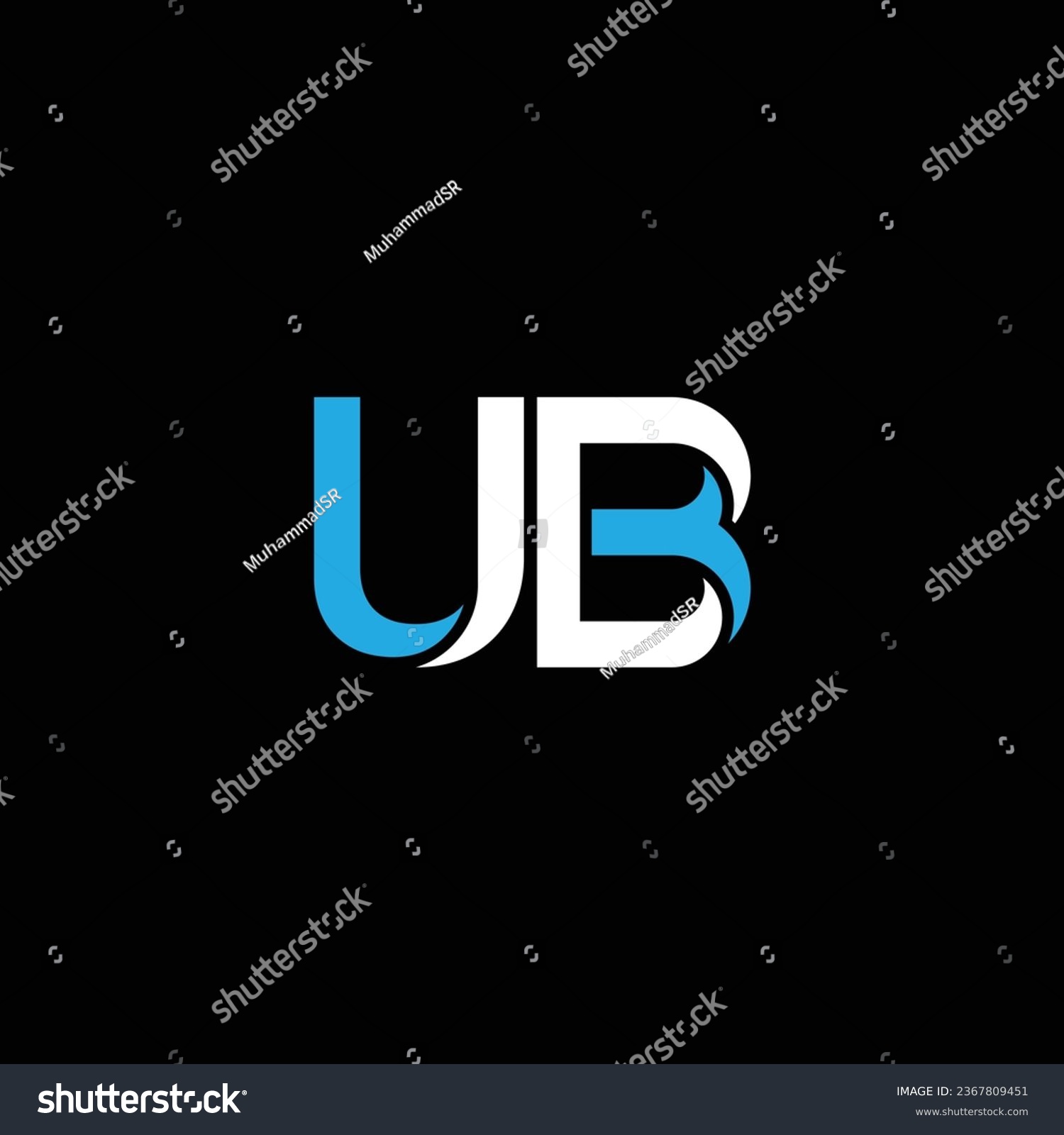 UB or BU abstract outstanding professional business awesome artistic ...