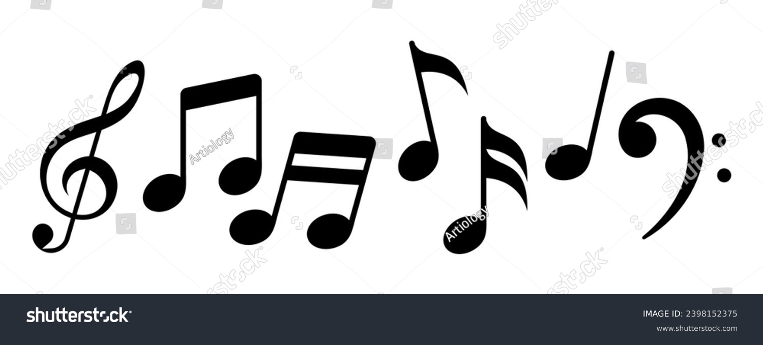 simple icon of musical notes_站酷海洛_正版图片_视频_字体_音乐素材交易平台_站酷旗下品牌
