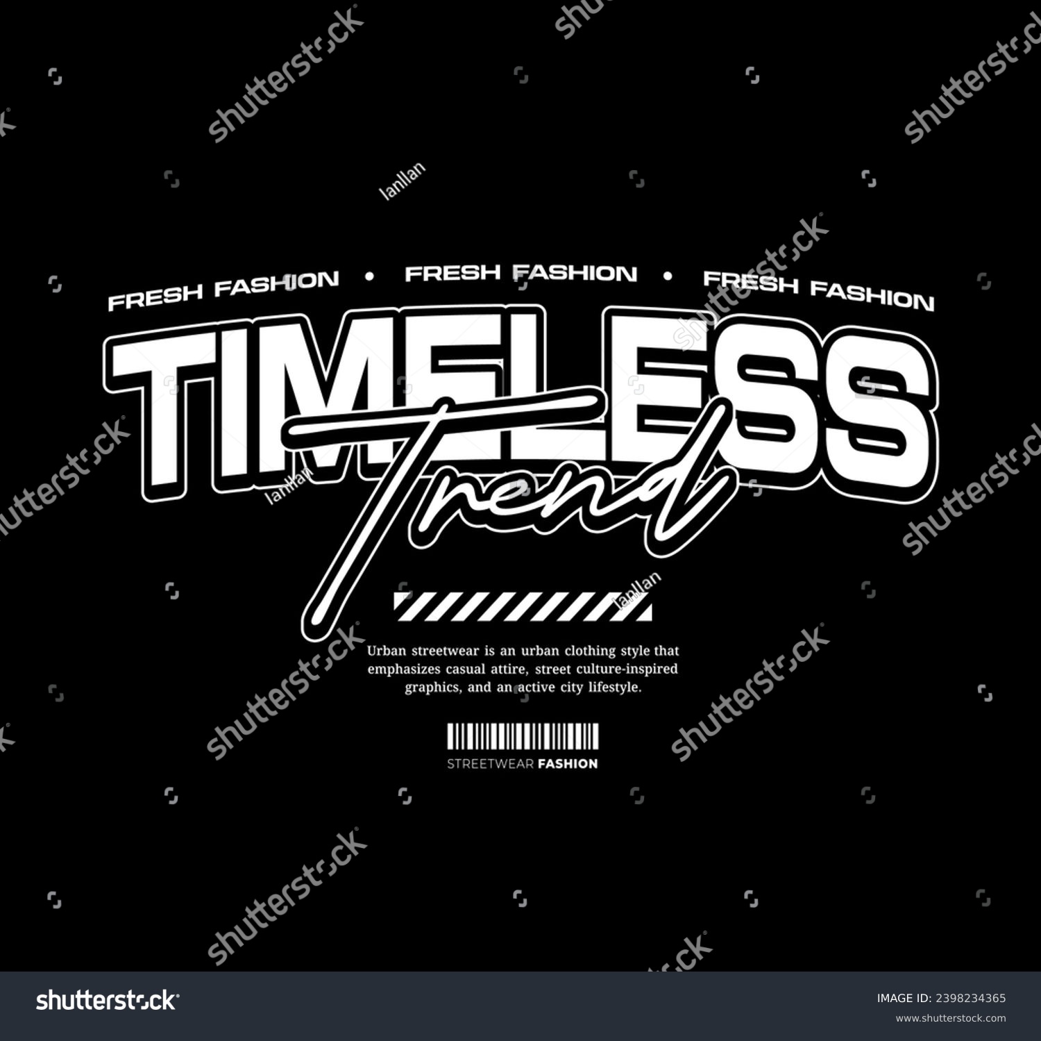 Streetwear Urban Style Hip Hop Text Slogan. Vector Pattern Design. for ...
