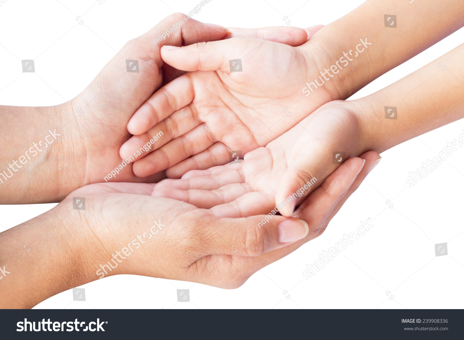 Hands and arms of girls and women in isolate on white._站酷海洛_正版图片_视频_字体 ...