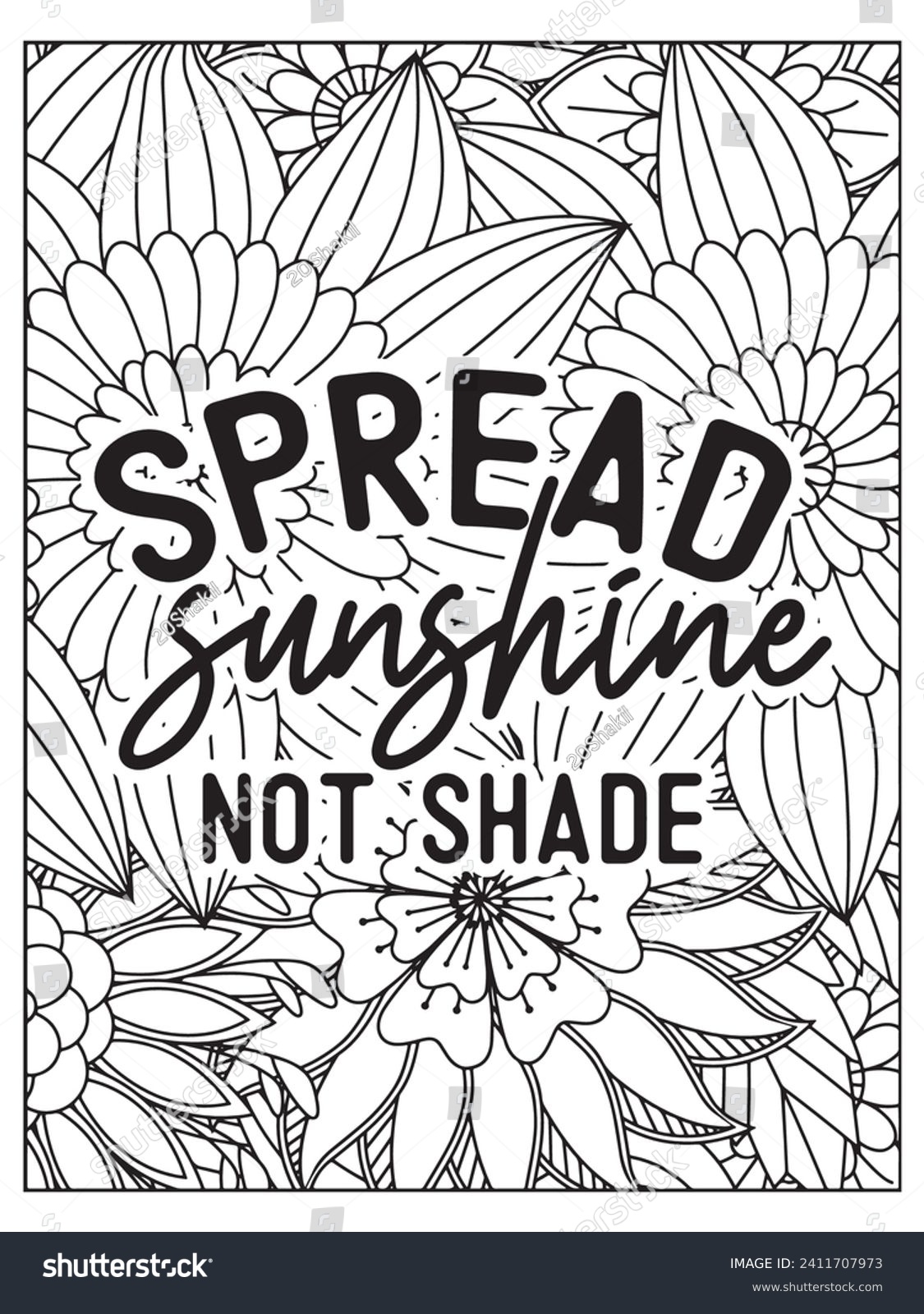 Motivational quotes coloring page. Inspirational quotes coloring page ...