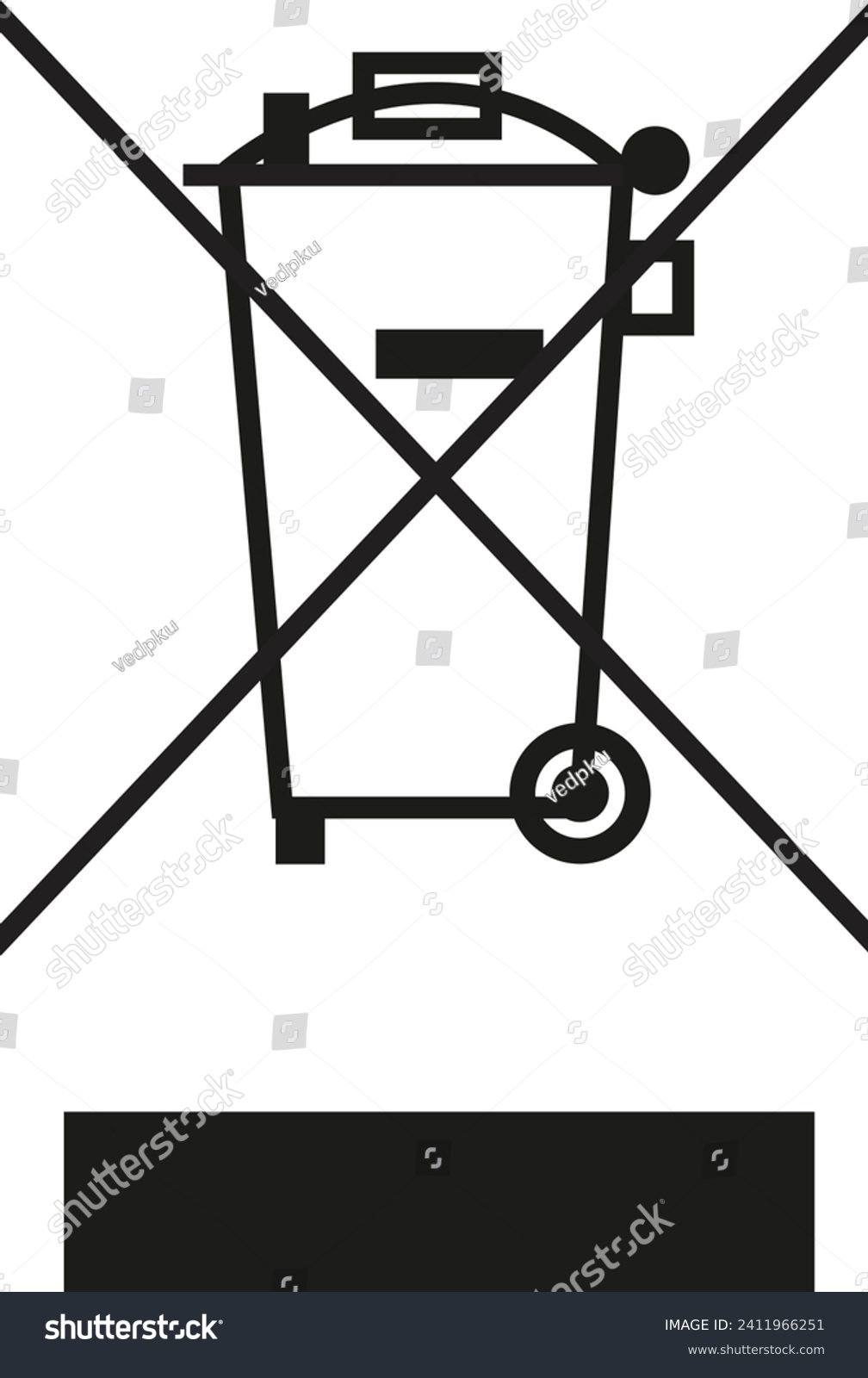 Weee Label sign | Waste Electrical and Electronic Equipment recycling ...