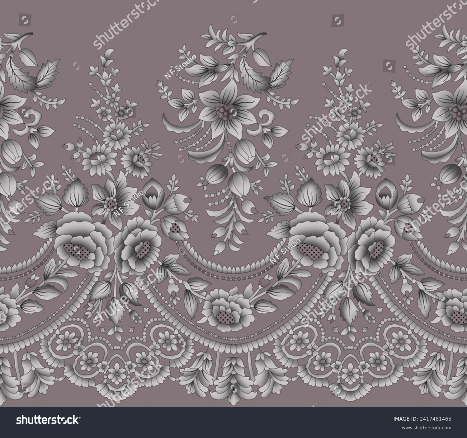 a illustration of lace digital pattern_站酷海洛_正版图片_视频_字体_音乐素材交易平台_站酷旗下品牌