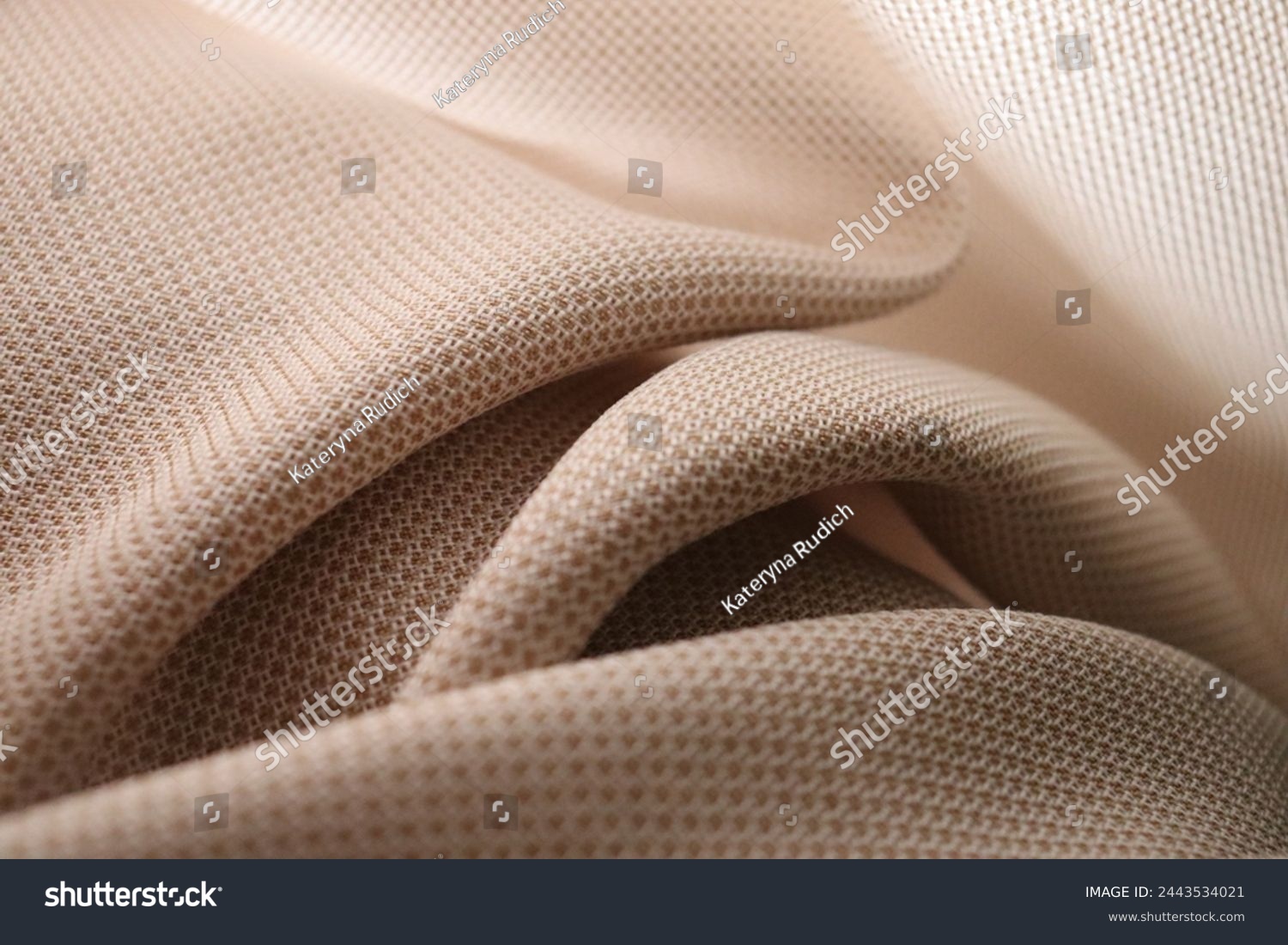 nice shade of fabric color beige - light brown with a cream or grayish ...