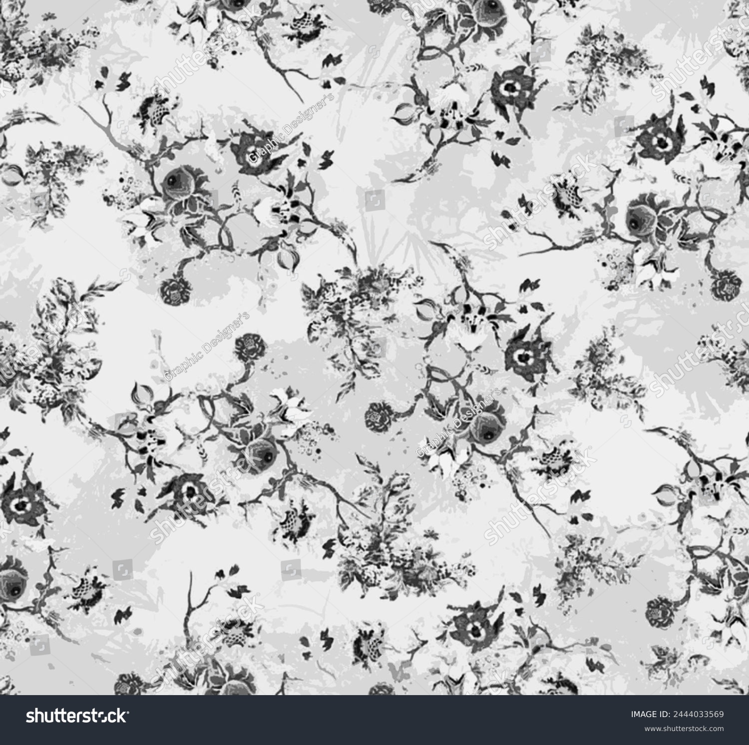 Black and white geometrical pattern digital bed sheet design_站酷海洛_正版图片 ...