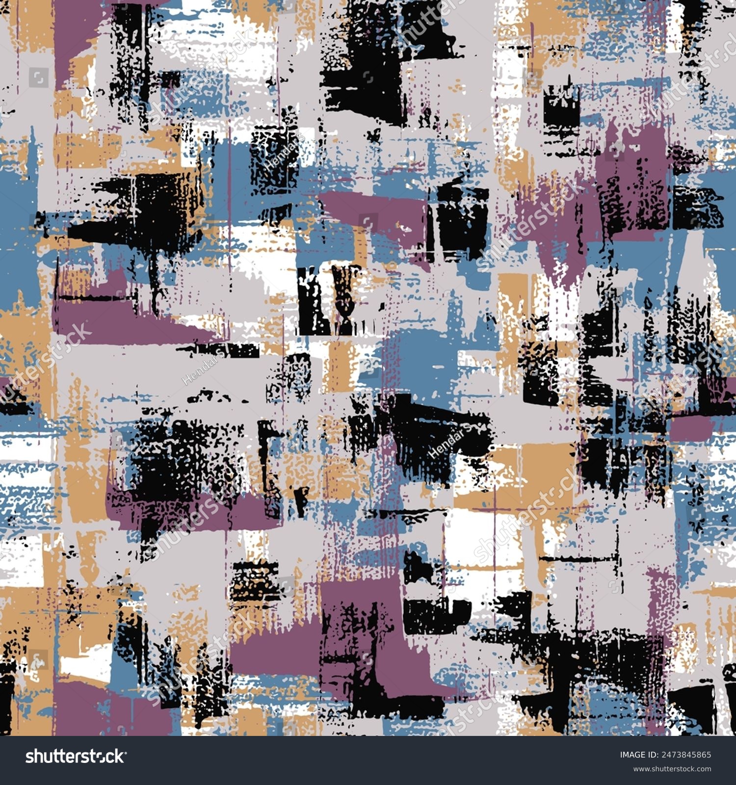 design abstract multicolour seamless for textile_站酷海洛_正版图片_视频_字体_音乐素材交易 ...