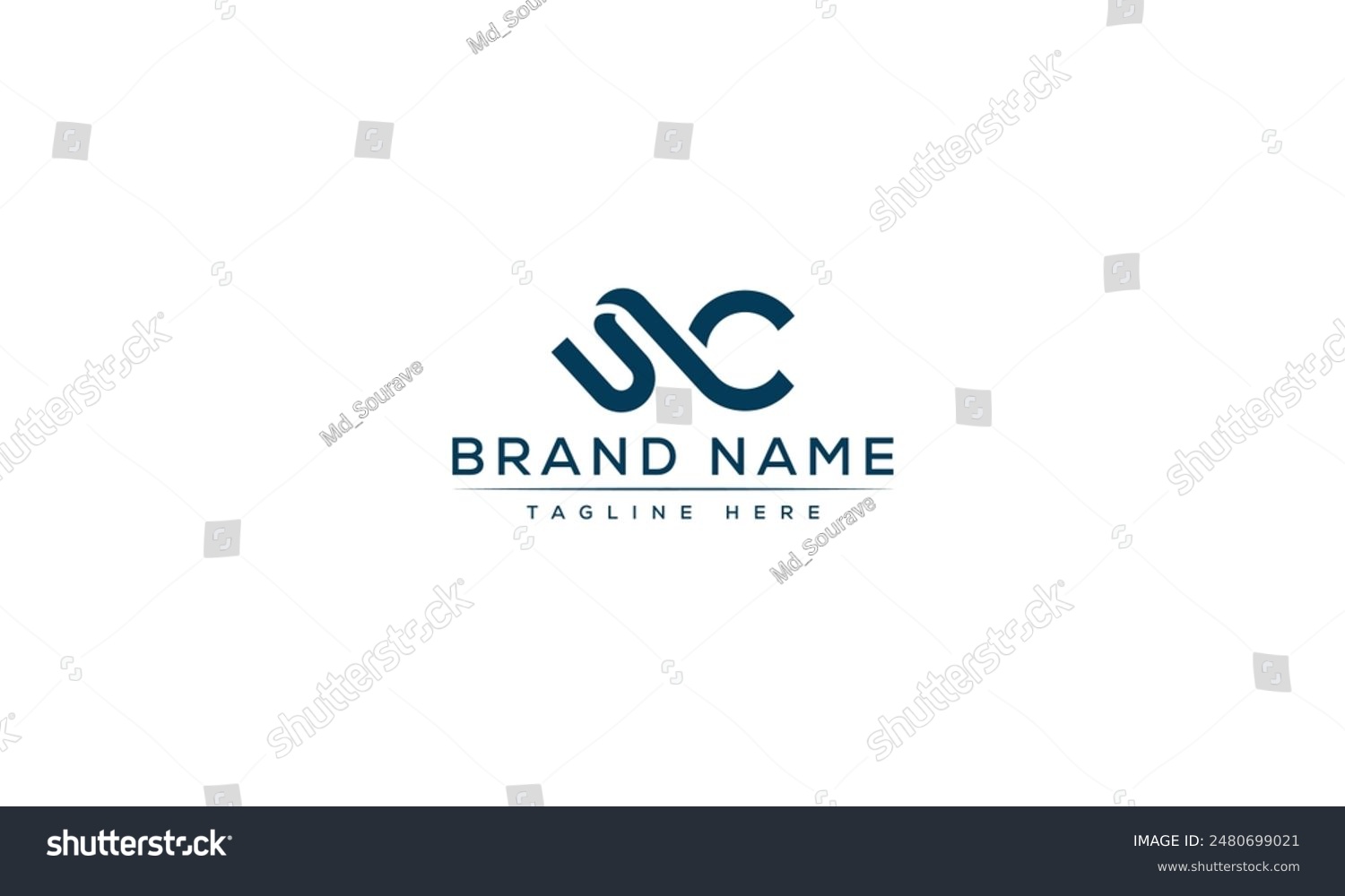 SC logo Design Template Vector Graphic Branding Element._站酷海洛_正版图片_视频 ...