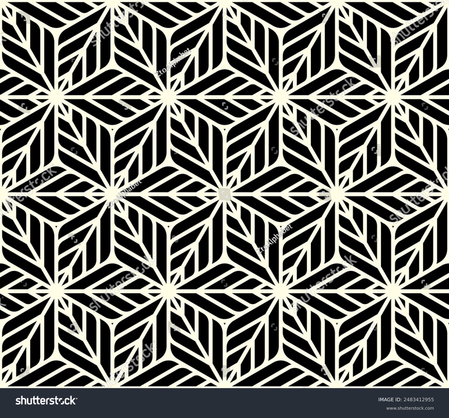 Art of foliage Repeating pattern. Leaf Shape repeated patterns of ...