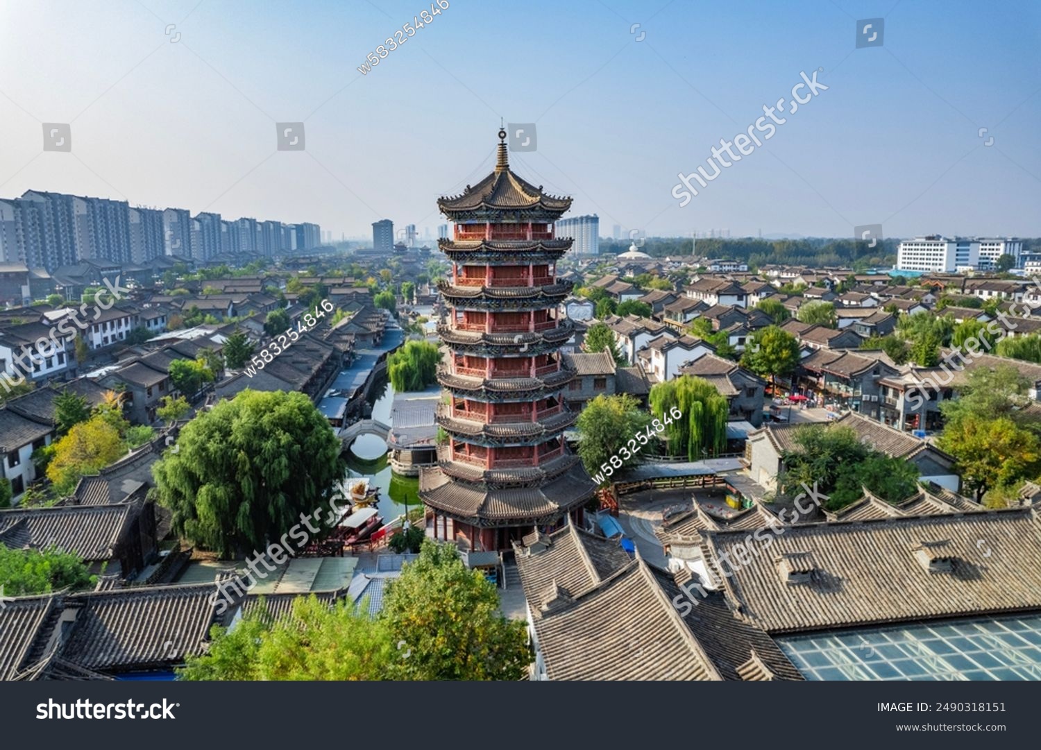 Luanzhou City Hebei province Luanzhou ancient city landscape_站酷海洛_正版图片 ...
