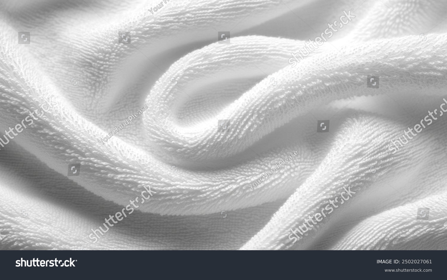 White cotton fabric towel texture with abstract background showcasing ...