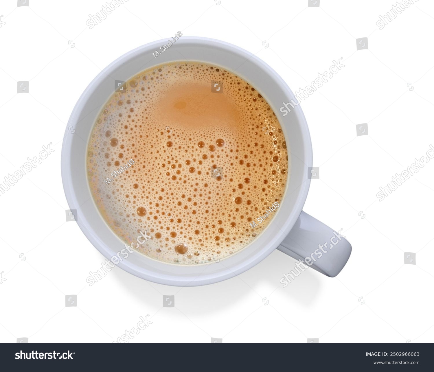 A beautifully styled photo of a delicate tea cup. The tea cup is ...