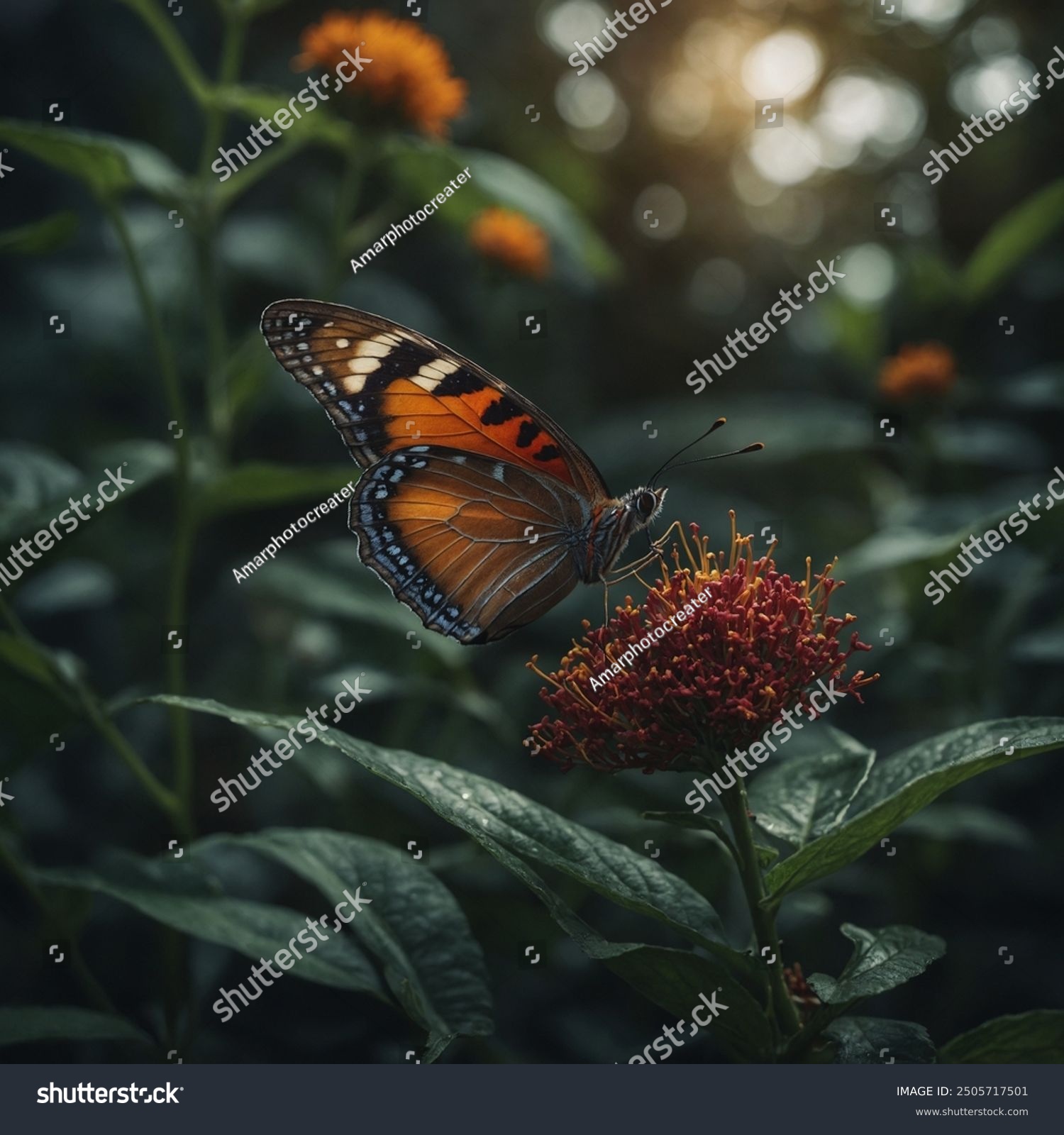A butterfly resting is a delicate scene where a butterfly perches ...