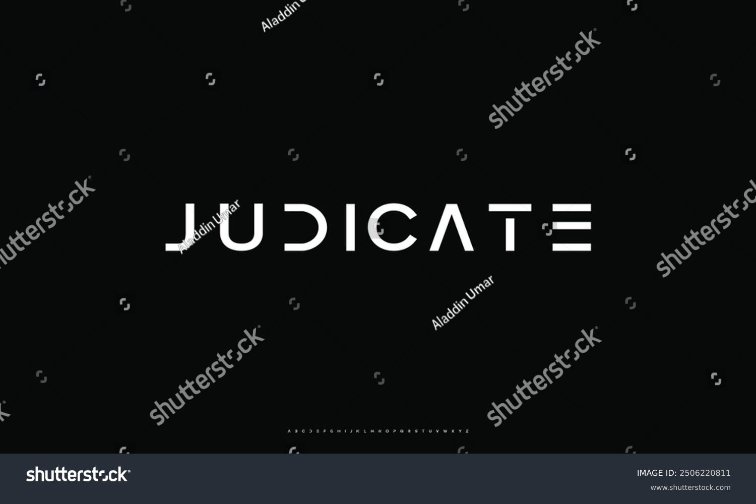 Creative font. Modern abstract digital tech font. Logo creative font ...