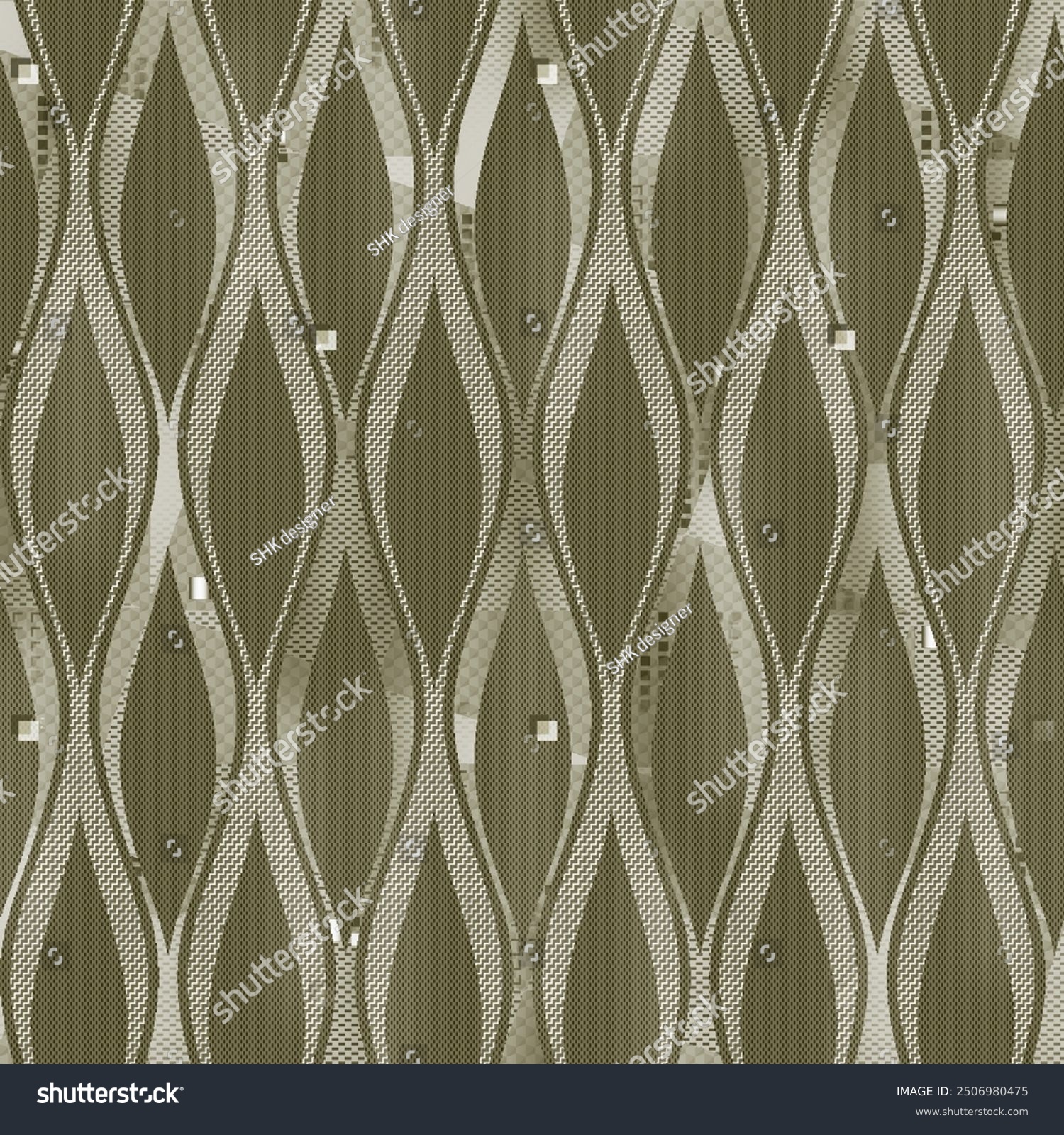 Beautiful Jacquard seamless pattern Vintage design for textile ...