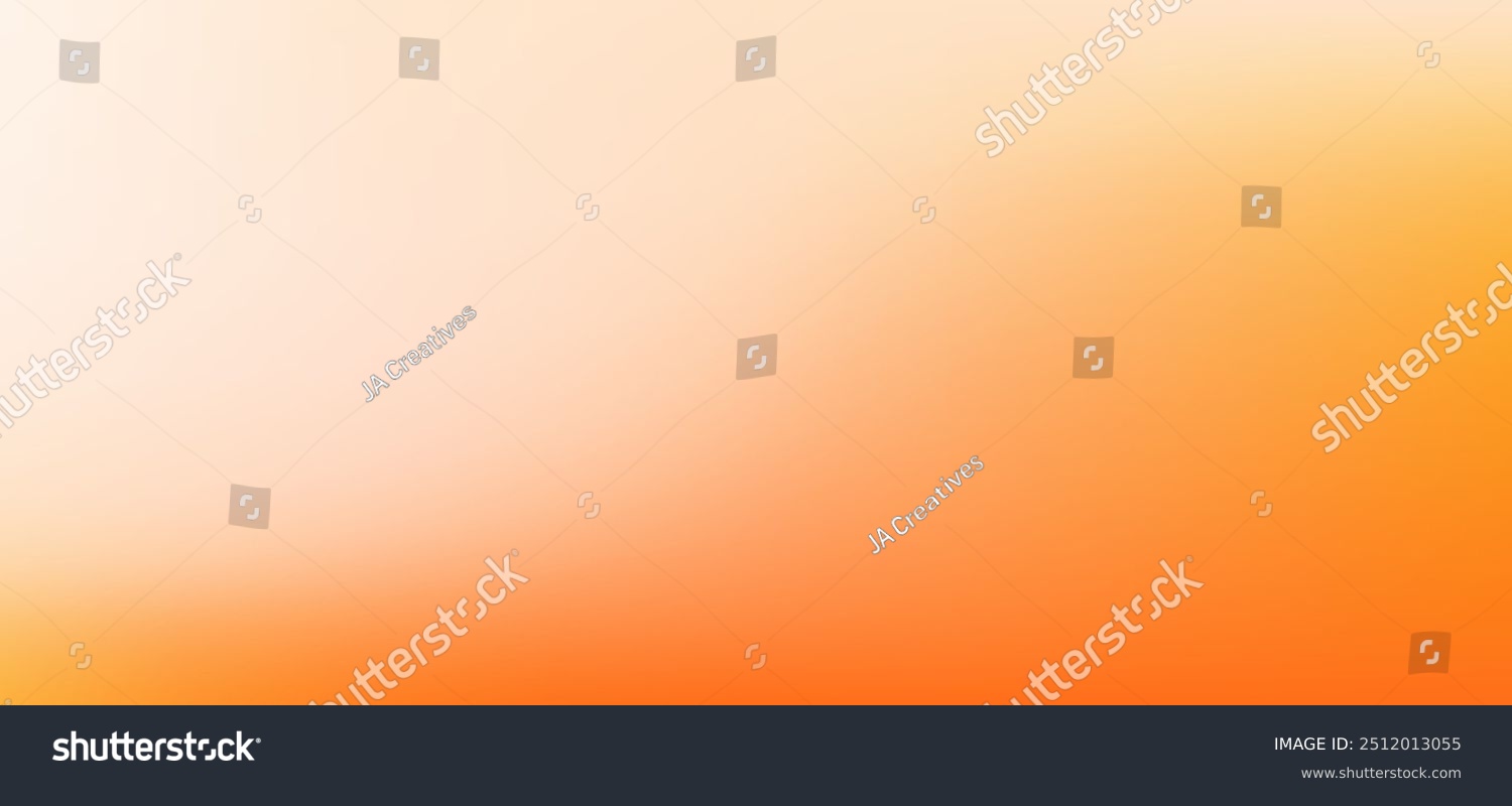 Beautiful Autumn Background Template Orange and cream gradation color ...