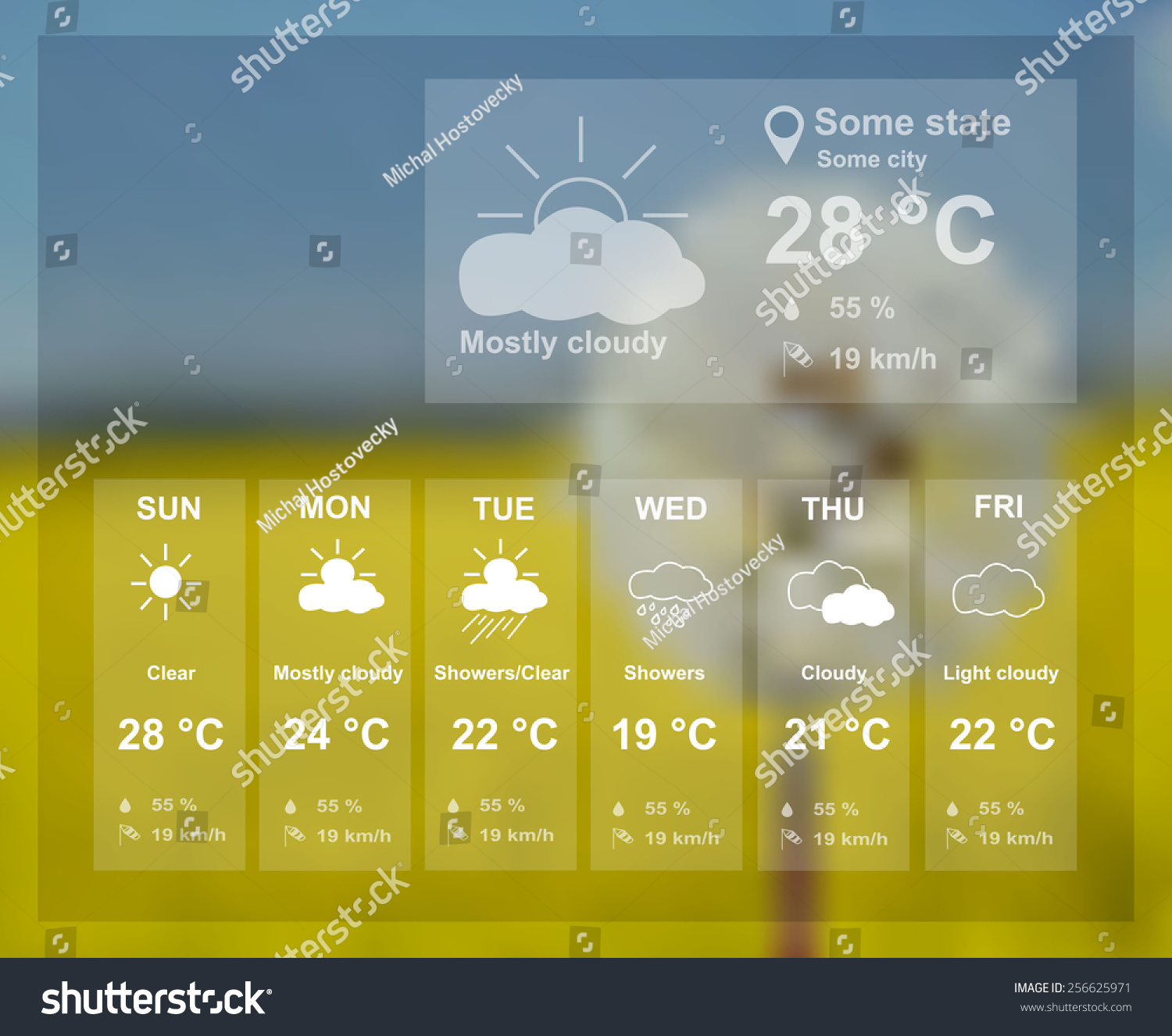 Website with weather icons_站酷海洛_正版图片_视频_字体_音乐素材交易平台_站酷旗下品牌