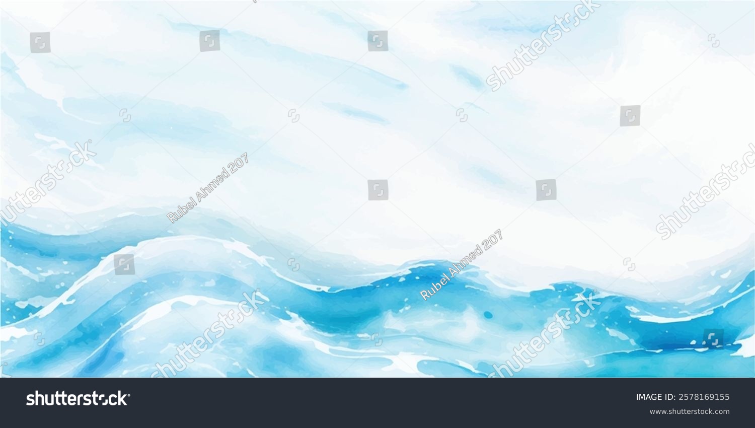 "A Soft and Soothing Blue Ocean Wave Texture Crafted in Abstract ...
