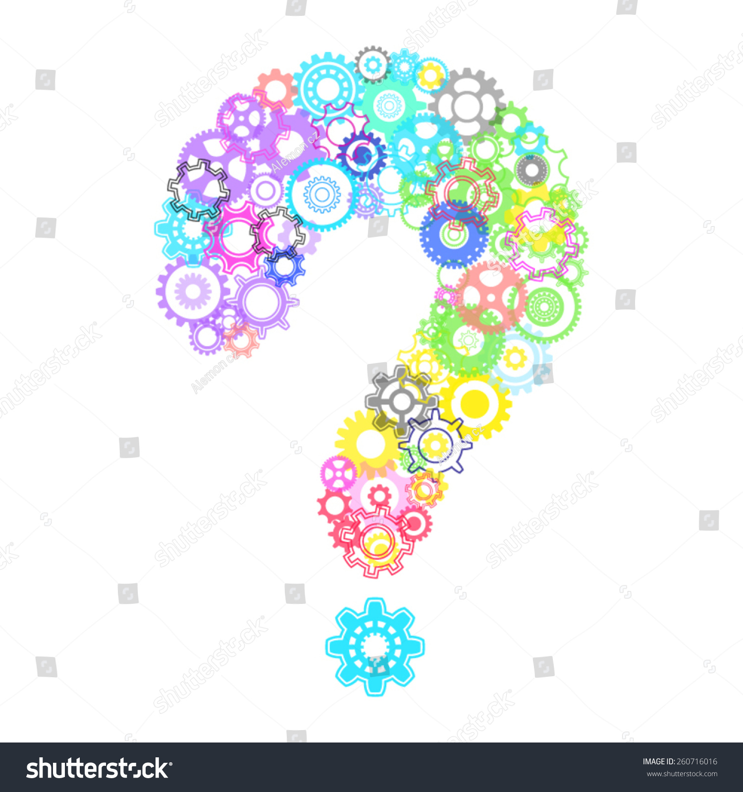 Abstract vector question mark with transparent cog wheels _站酷海洛_正版图片_视频 ...