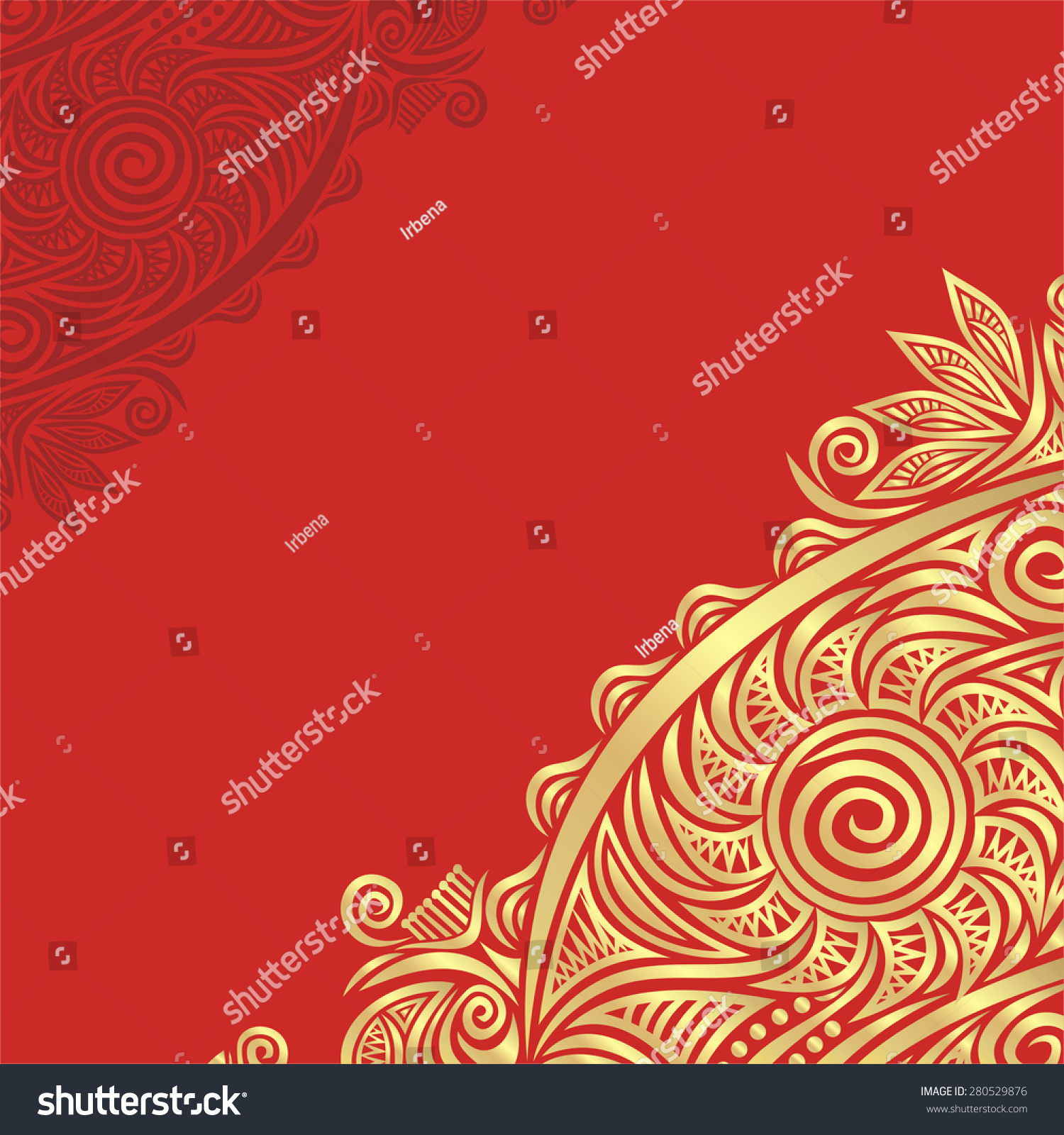 Beautiful floral nature pattern card vector illustration_站酷海洛_正版图片_视频 ...